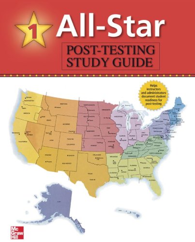 Buy All-star: Book 1 Beginning - USA Post-test Study Guide Book Online ...