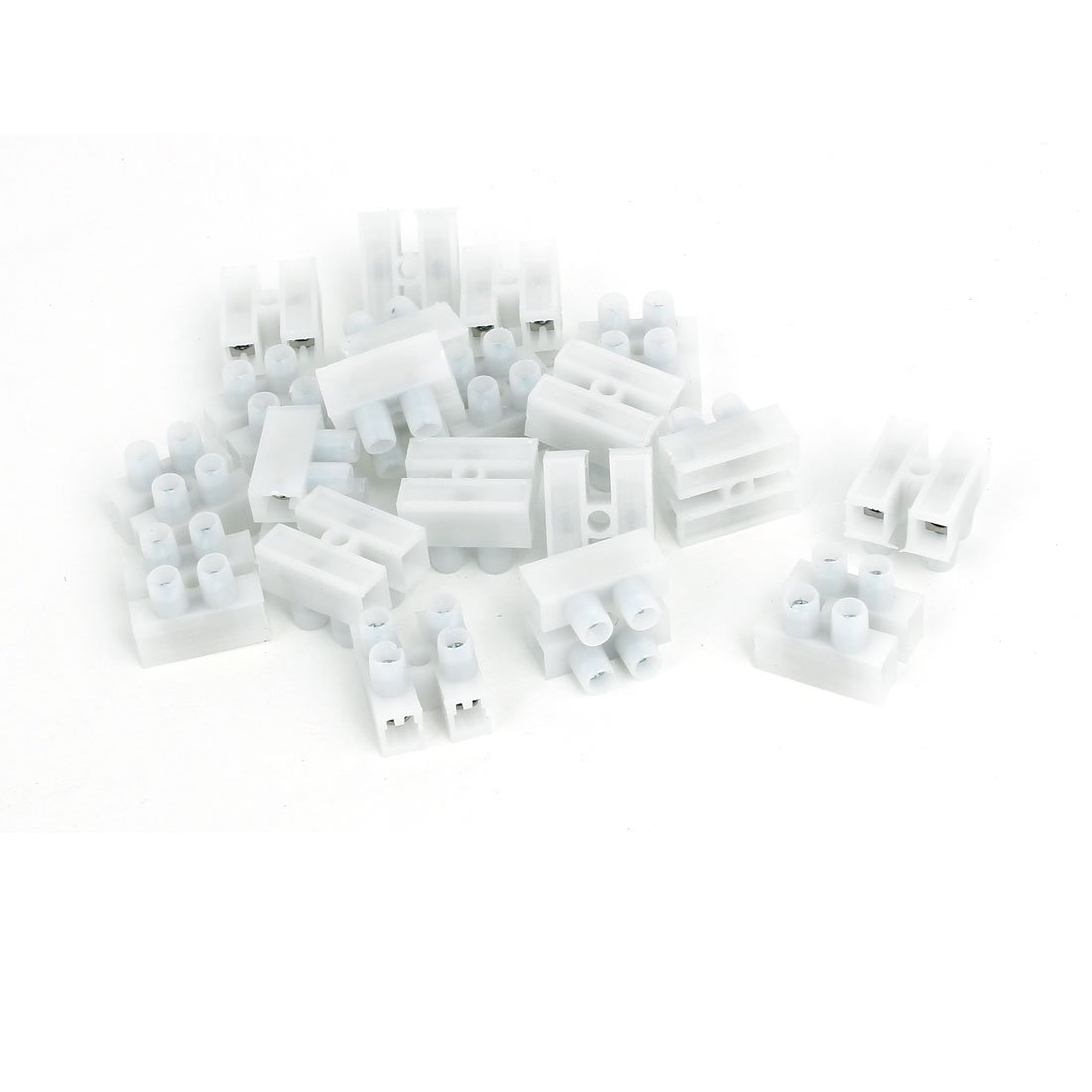 uxcell 500-2P 450V H Type Screw Terminal Blocks Strips Wire Cable ...