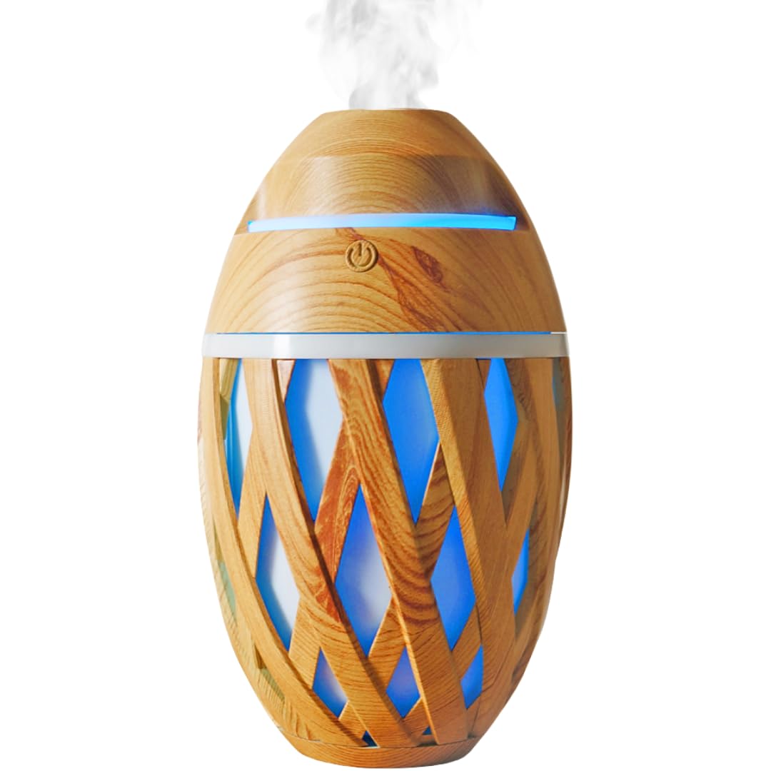 Cello Woven Basket Ultrasonic Diffuser - Electronic Oil Diffuser And ...