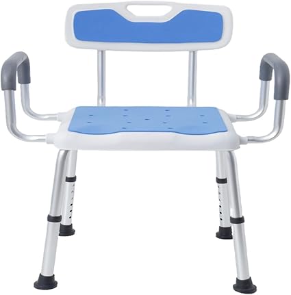 King Mills Plus Size Extra Wide Shower Chair for Elderly and Disabled ...