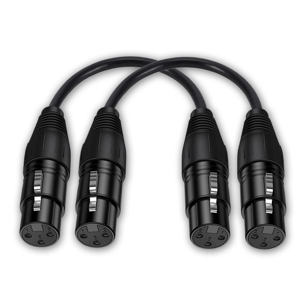 Amazon.com: Seefeful XLR Cable Female to Female, 3 Pin Female to Female ...