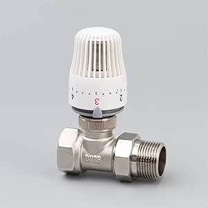 Amazon.com: Thermostatic Radiator Valve 1/2quot; 3/4quot; 1quot ...
