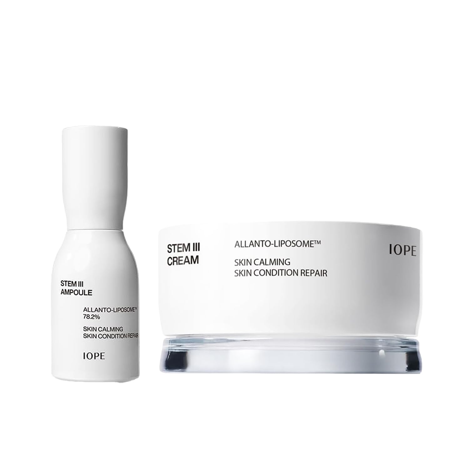 Amazon.com: IOPE STEM III Ampoule & Cream Bundle - Antiaging Face Serum ...