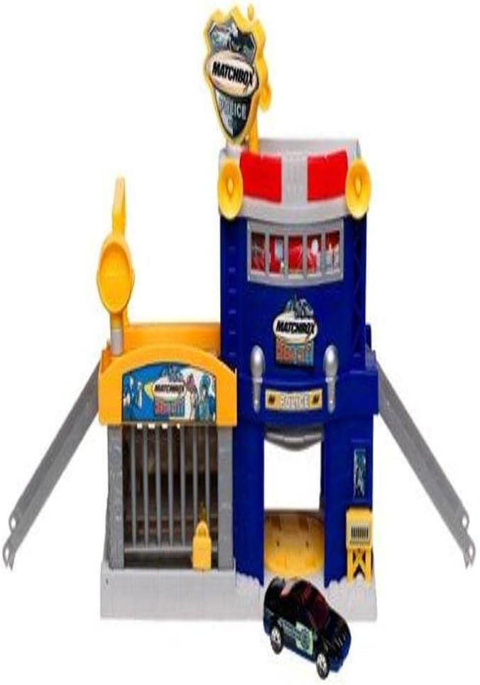 Matchbox Police Station Adventure Set : Amazon.ca: Toys & Games