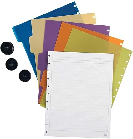 Amazon.com : STAPLES Arc Customizable Notebook System Accessory Kit ...