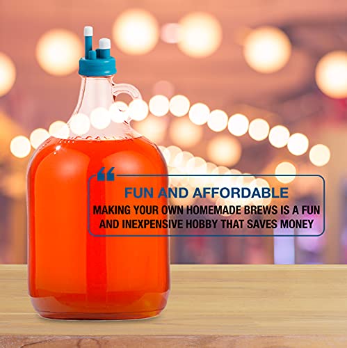 Snapklik.com : Fermentology Carboy Caps 4 Pk Silicone Caps For ...