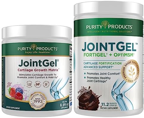 Amazon.com: Purity Products Bundle - JointGel (Berry Powder) + JointGel ...