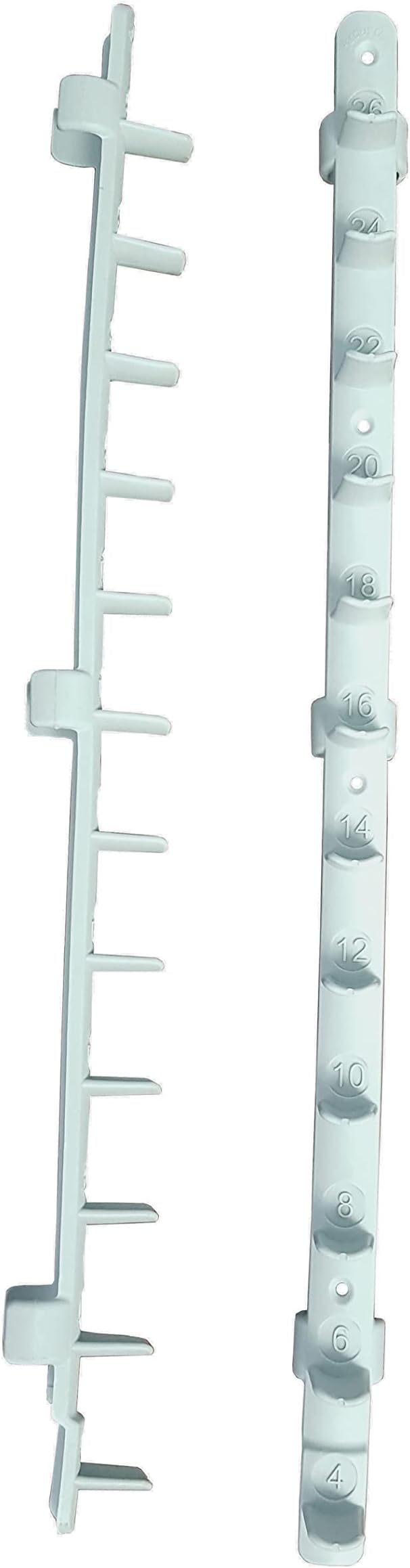 Clip and Go Flexible Flat Back Jump Cup Strips, 25-Inches Long x 1 4 ...