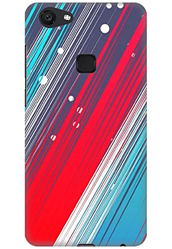 Colourfull Texture Printed Back Cover Phone Case for Vivo V7 Back Cover ...