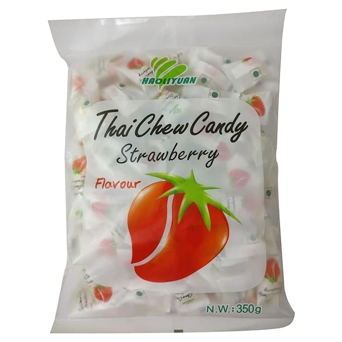 Fast Focus Haoliyuan Thai Chew Strawberry Flavored Candy Thailands ...