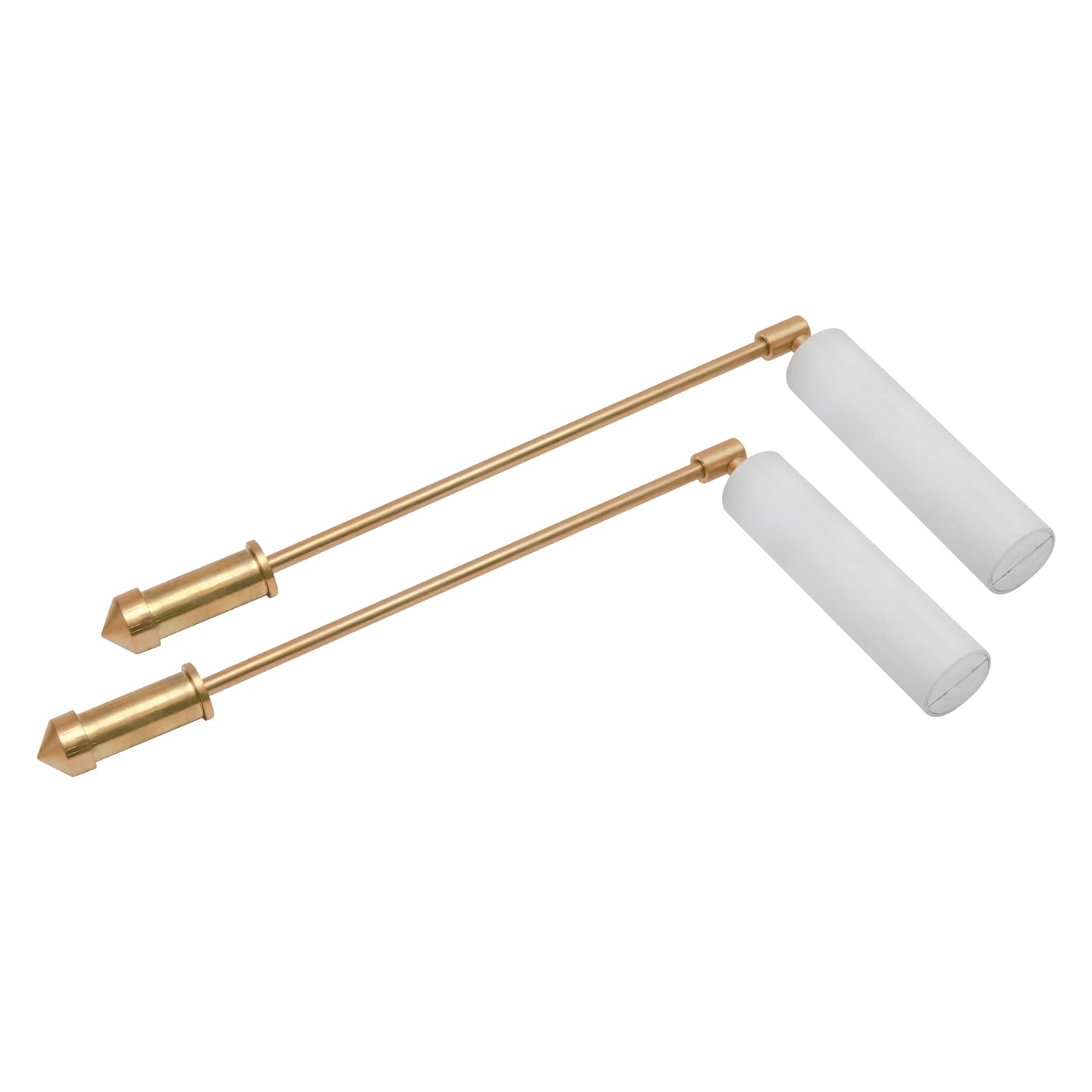 Vastu Vardan Full Brass Dowsing L Rods Pair for Aura Energy Checker ...