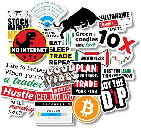 Stockmarket Vinyl Stickers Sharemarket Sticker Intraday Trading Best ...