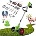 Amazon.com: Electric Weed Eater Cordless Weed Wacker Battery Operated ...