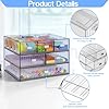 Amazon.com: 3 Tier Stackable Desk Organizer with 6 Drawers, YOCOMEY ...
