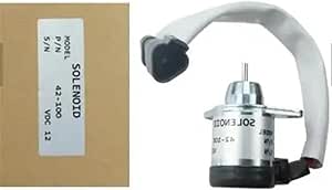 Amazon.com: Fuel Shut Off Solenoid 41-9100 41-6383 42-0100 for Engine ...