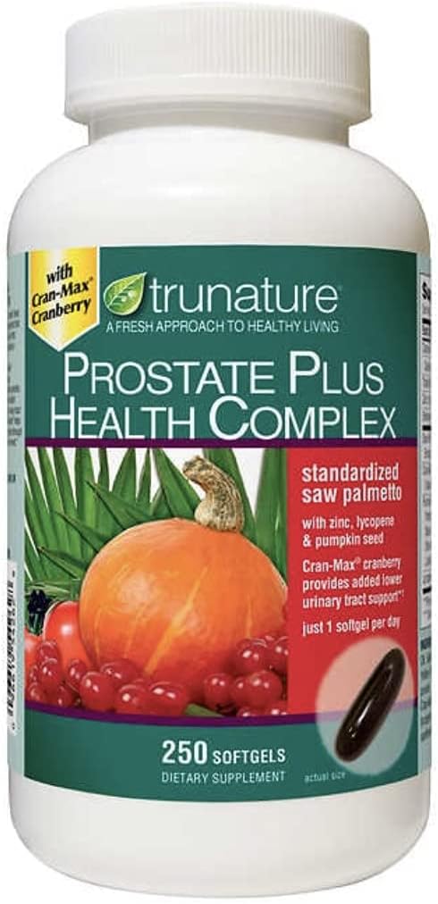 Amazon.com: Trunature Prostate Health Complex-200 Soft Gels Bottle ...