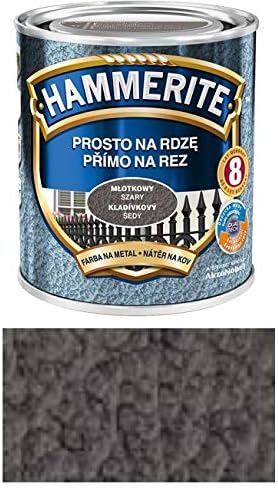 Hammerite Metallschutz-lack Lack Rostschutz 2,5 l Hammerschlag ...