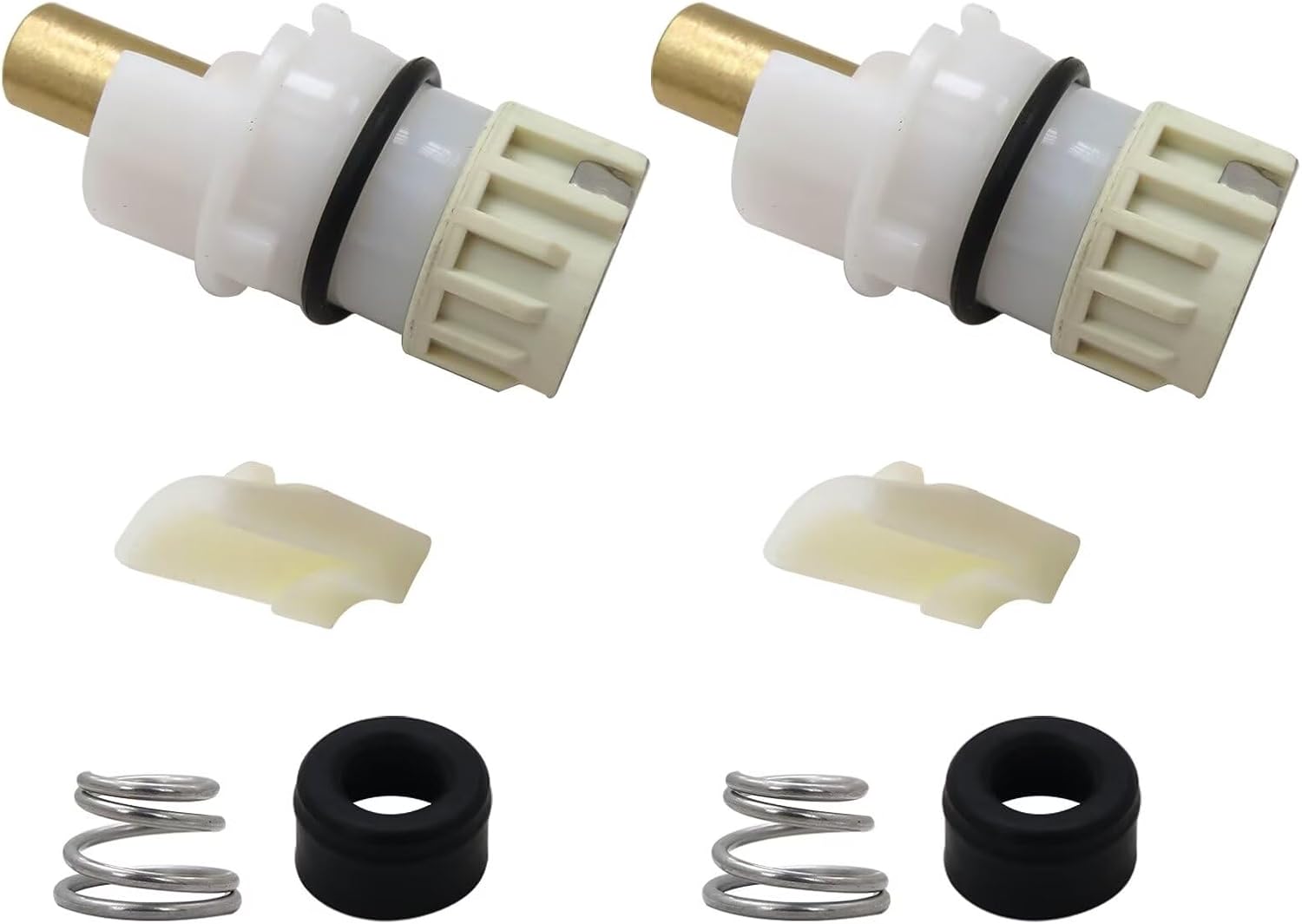 RP25513 Faucet Stem Assembly Kit - 2x Faucet Stem Repair for Delta Two ...