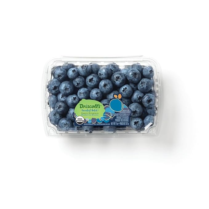 Amazon.com: Driscoll'S Organic Sweetest Batch Blueberries - 11 Oz ...