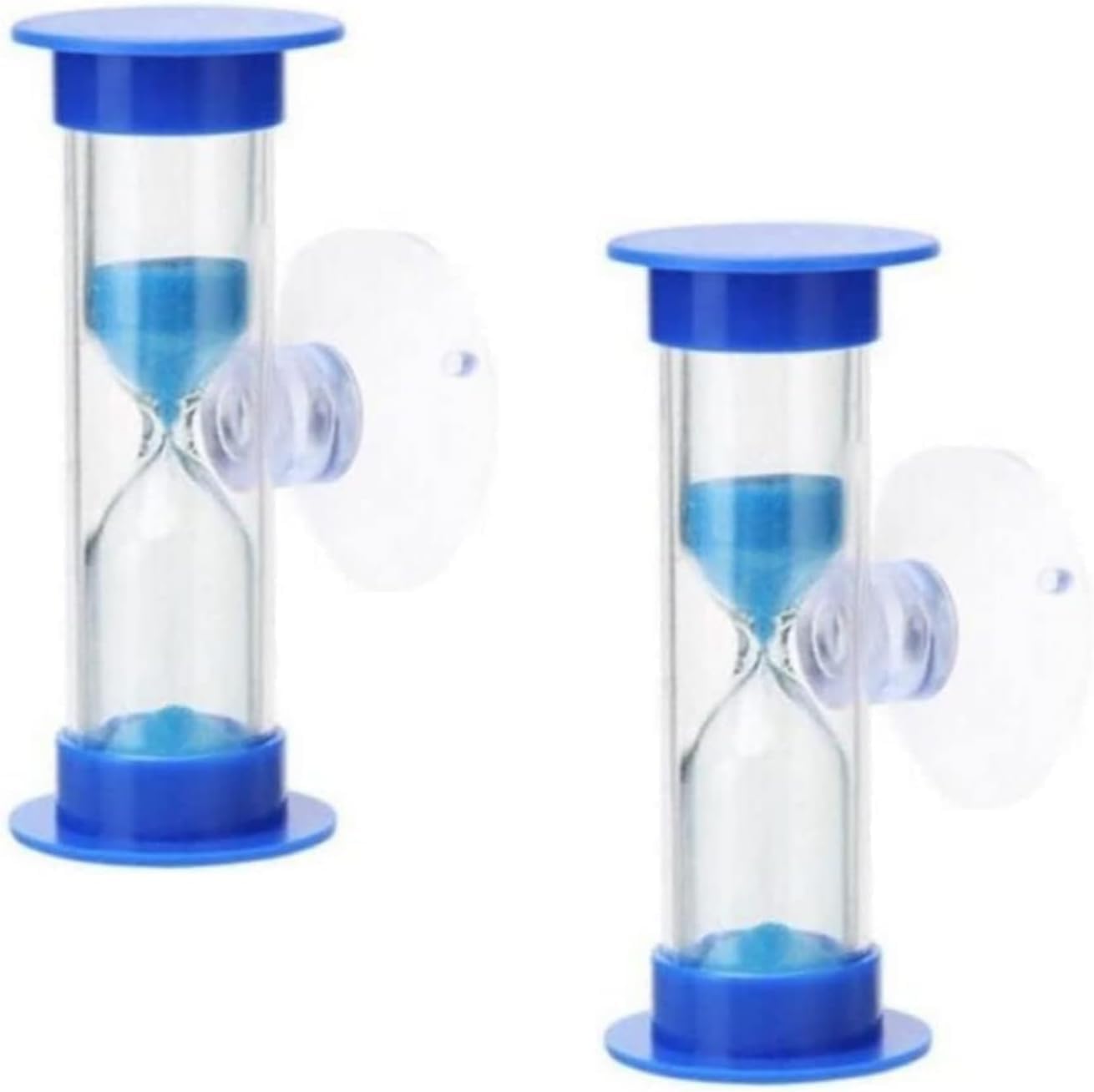 Amazon.com: 2 PCS Sand Timer for Kids,Blue Plastic Suction Cup ...
