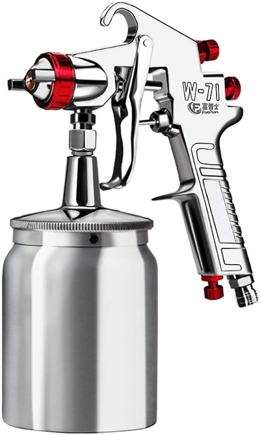 W71/W77 Professional Paint Spray Gun 1.3/1.5/1.8/2.0/2.5/3.0mm Painting ...