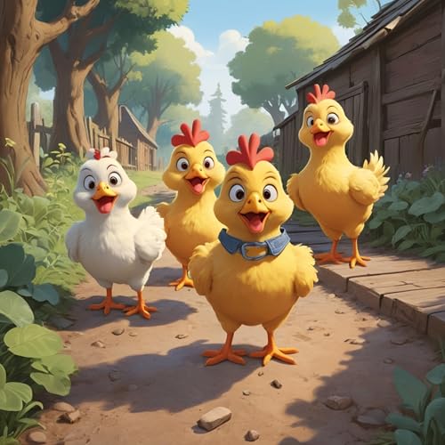 Five Little Chicken day out song by Erieka lopelope from Five Little ...