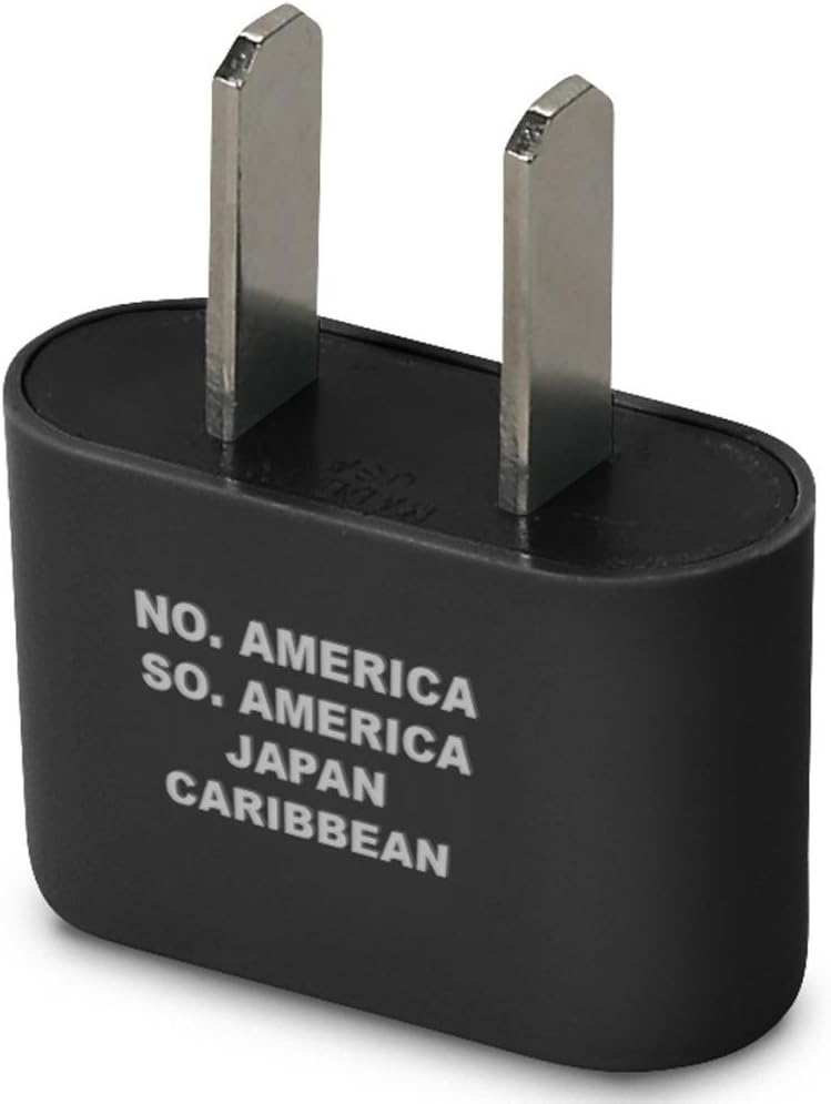 Amazon.com: North and South America Ungrounded Plug Adapter : Tools ...