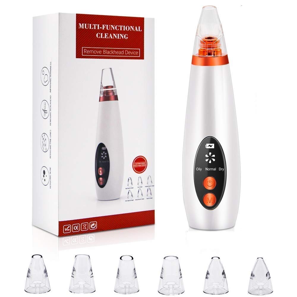 Electric Derma Suction Machine | Acne Pimple Pore Cleaner Vacuum Tool ...