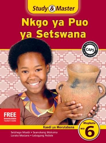 Amazon | Study & Master Nkgo ya Puo ya Setswana Kaedi ya Morutabana ...