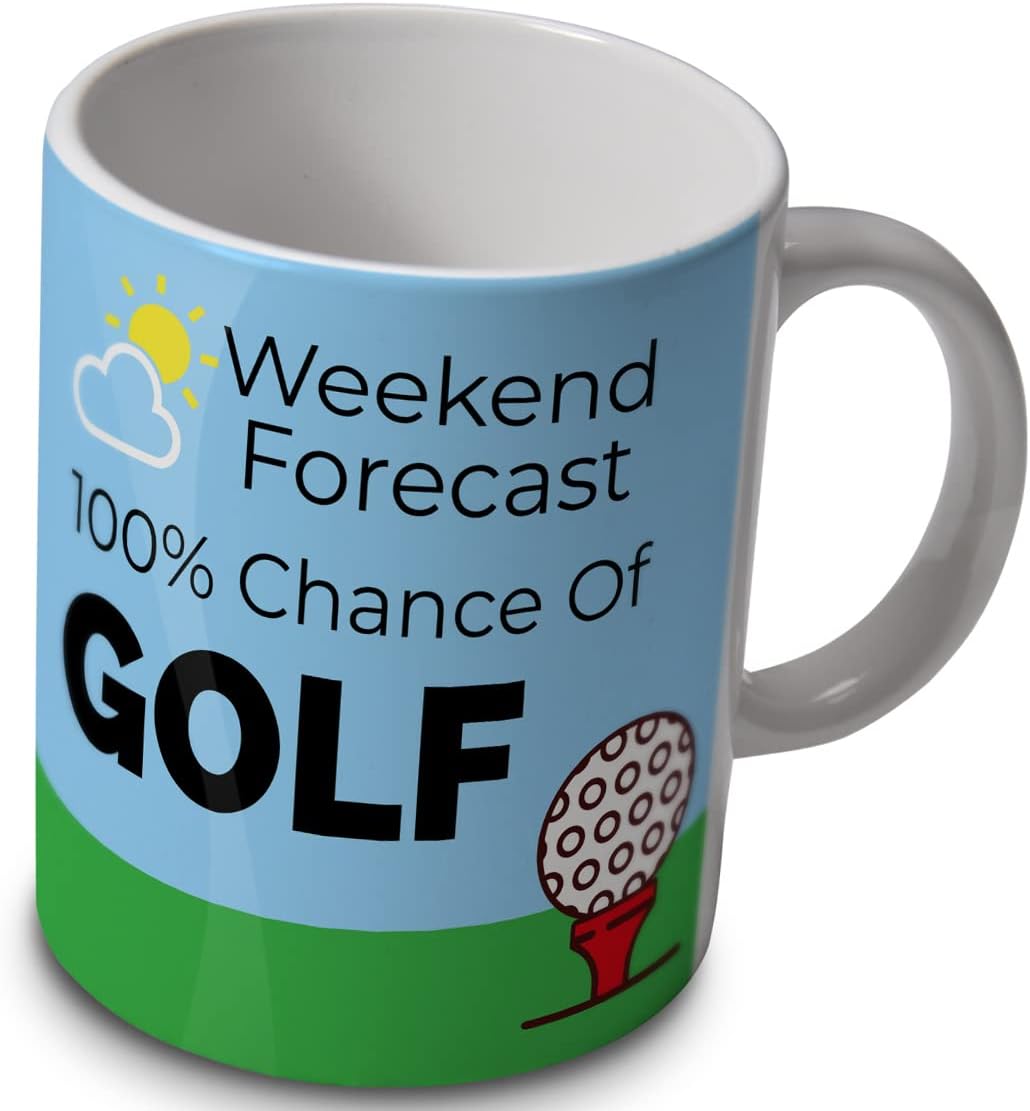 It's Tee Time Golf 15oz Large Mug Cup : Amazon.co.uk: Home & Kitchen