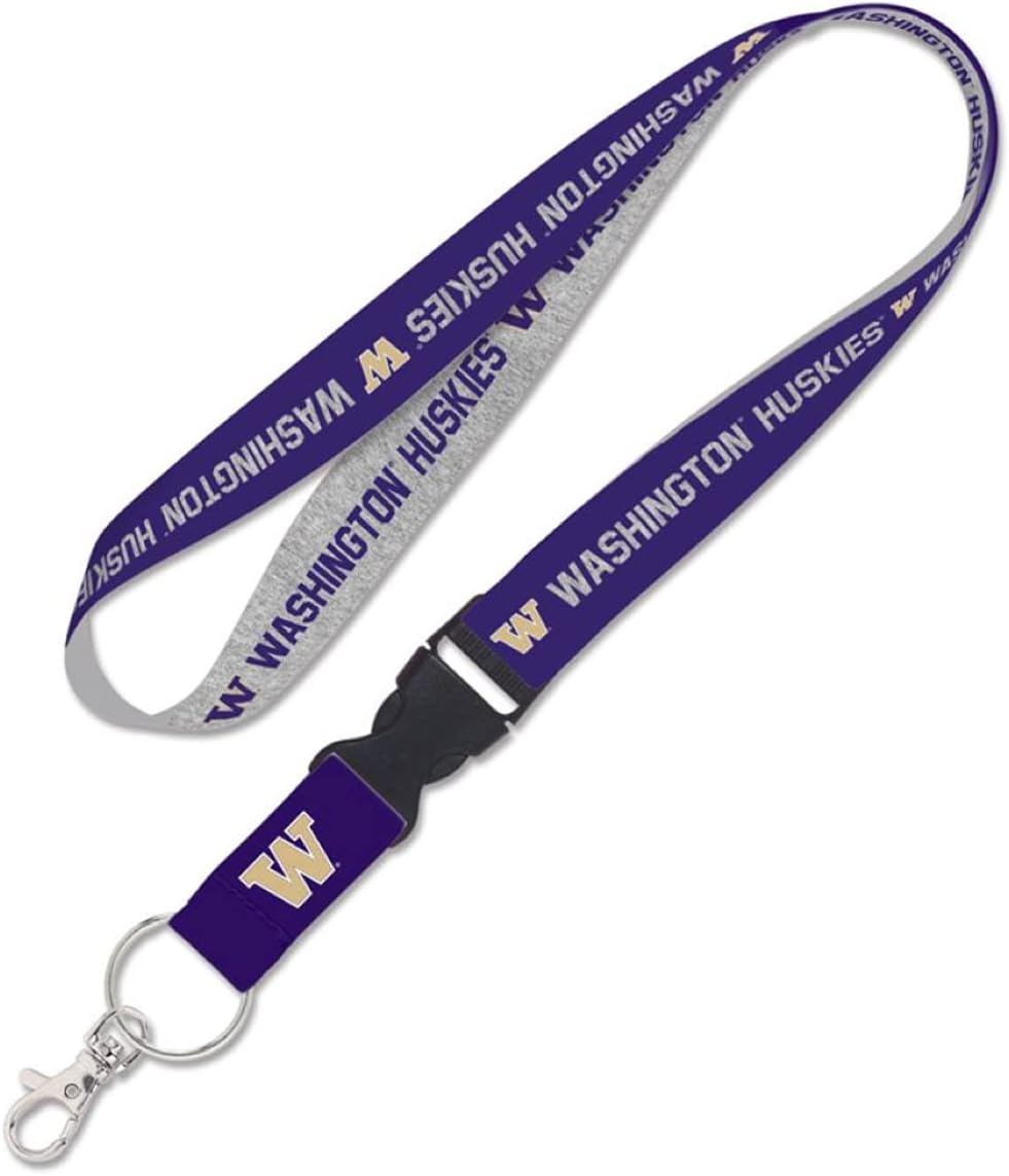 Amazon.com: Caseys University Washington Huskies Lanyard with ...