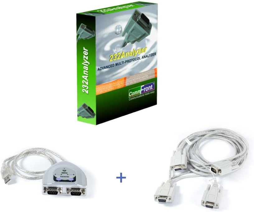 Amazon.com: COMMFRONT 232Analyzer Bundle #M1, Advanced RS232 / RS485 ...