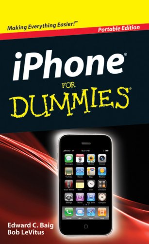 Iphone For Dummies: 9780470591406: Amazon.com: Books