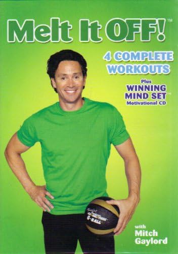 Amazon.com: MELT IT OFF! with MITCH GAYLORD: 4 COMPLETE WORKOUTS plus ...