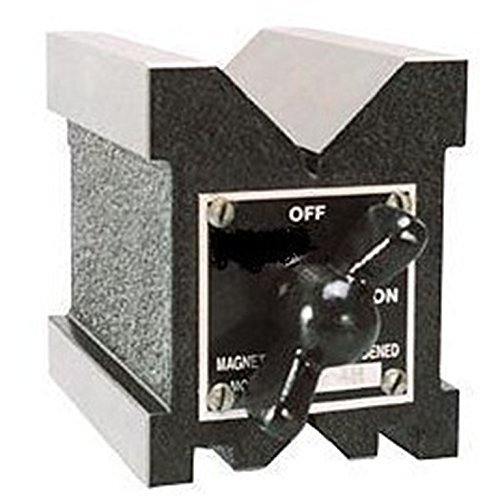 4" Single Magnetic Vee V Block - Dual Vee - On Off Block : Amazon.co.uk ...