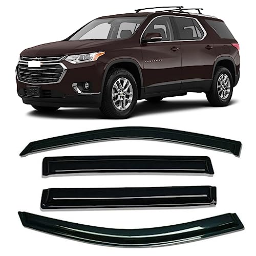 Snapklik.com : Rain Guard 4-Piece For 2018-2022 Chevy Traverse Windows ...