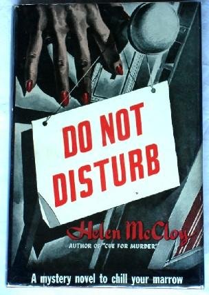 Do Not Disturb: McCloy, Helen: Amazon.com: Books