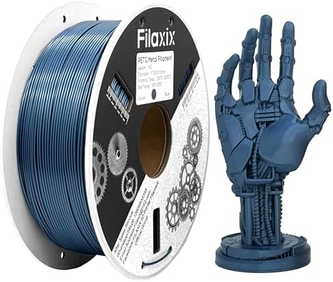 Amazon.com: PETG Filament 1.75mm Metallic Blue, PETG 3D Printing ...