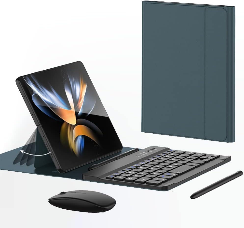 Amazon.com: voppton for Samsung Galaxy Z Fold 6 5 4 Keyboard and Mouse ...