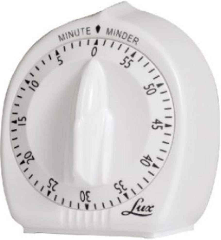 Amazon.com: Lux Minute Minder Timer Mechanical Markings: Home & Kitchen
