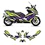 Amazon.com: Kungfu Graphics Custom Decal Kit for KYMCO Sports Scooter ...