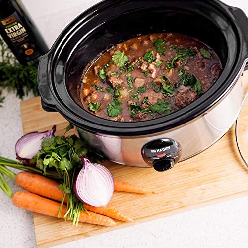 BEST KITCHEN DEALZ - Haden Stainless Steel Slow Cooker, 3.5 litres | 3 ...