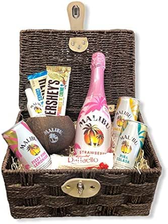 The Malibu & Flavours Hamper : Amazon.co.uk: Grocery