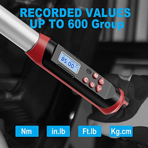 Snapklik.com : Leolee 3/4-Inch Drive Digital Torque Wrench, Electronic ...