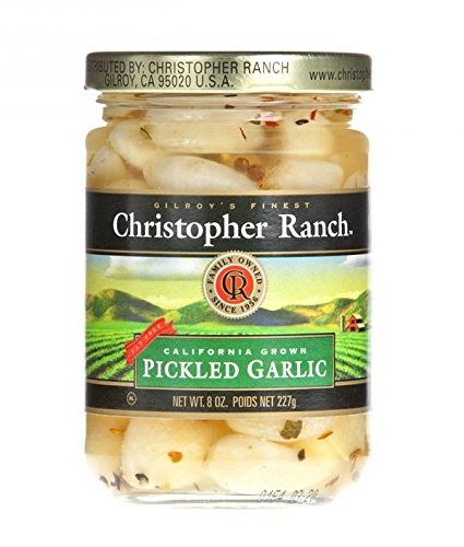 Amazon.com : Christopher Ranch PICKLED GARLIC – Famous Award Winning ...