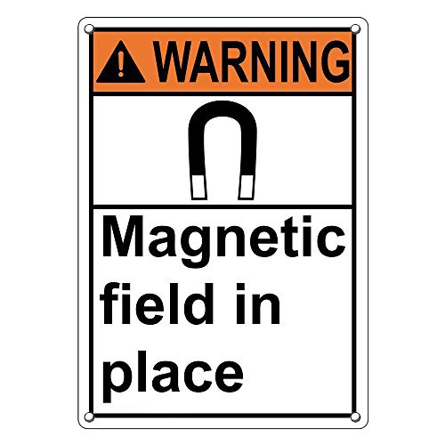 Weatherproof Plastic Vertical ANSI Warning Field in Place Sign with ...