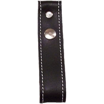 Amazon.com : Black Whip Holder Whip Holster Belt Loop BULLWHIP Holder ...
