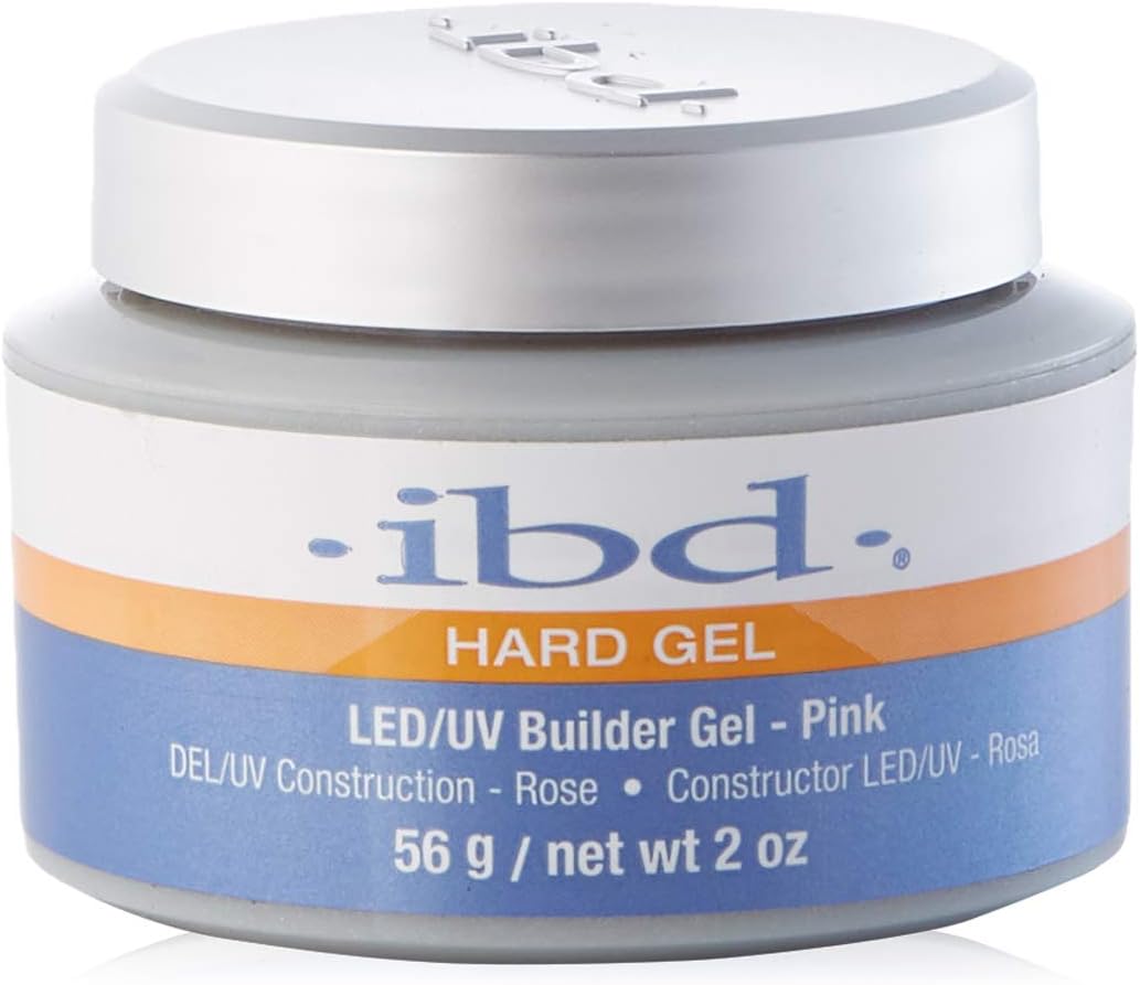 IBD Hard Led/UV Builder Gel, Pink, 2 oz : Amazon.co.uk: Beauty