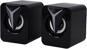 Amazon.com: jyibinee Small Office Speaker Portable Loudspeaker Pair of ...