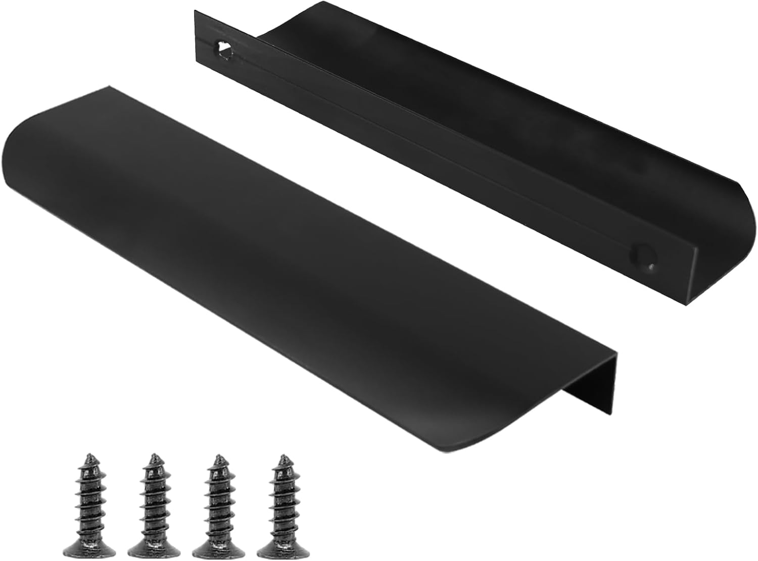 Redunest Cabinet Pulls Concealed Drawer Pulls, 2 Pack 5.9 Inch Overall ...